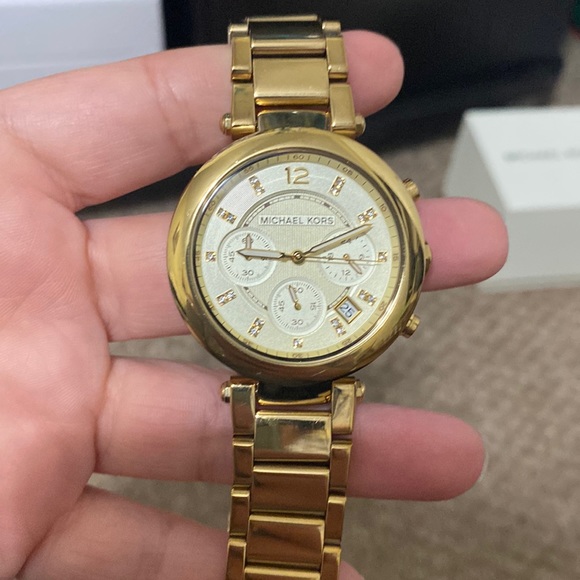 MICHAEL Michael Kors | Accessories | Michael Kors Mk5276 Gold Tone Dial ...
